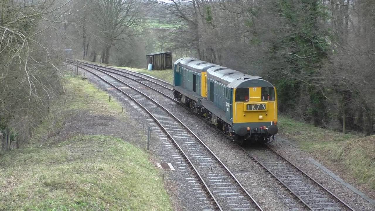 (HD) BR Blue 20142 & 20189 are the first Class 20's to visit the ...