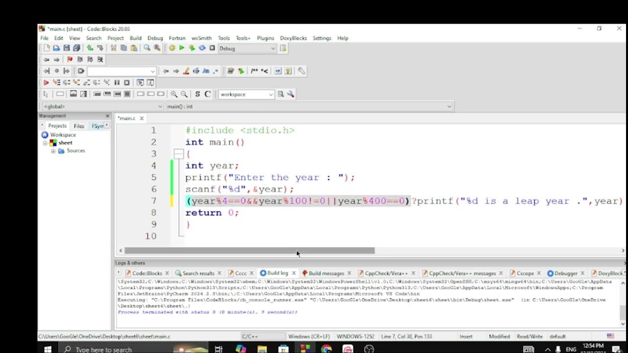 "حل شيت 4 - C Programming | Helwan Coders 💻📄"(part5) - YouTube