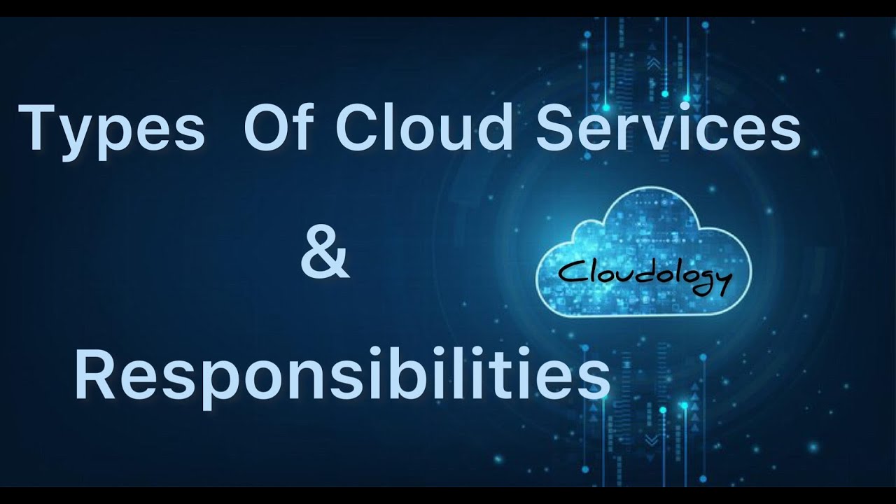 Types Of Cloud Services & Responsibility's | PAAS | SAAS | IAAS | - YouTube