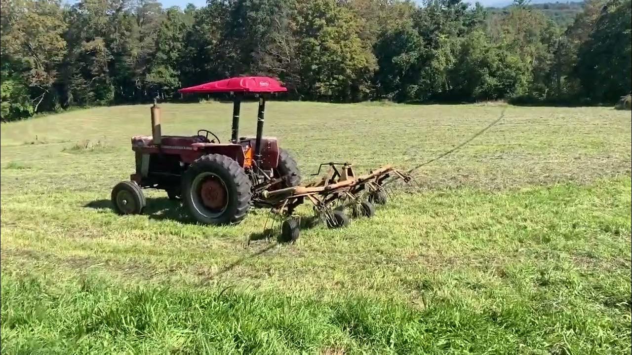 Baling Second Cut Hay That May As Well Be Third (2023) - YouTube