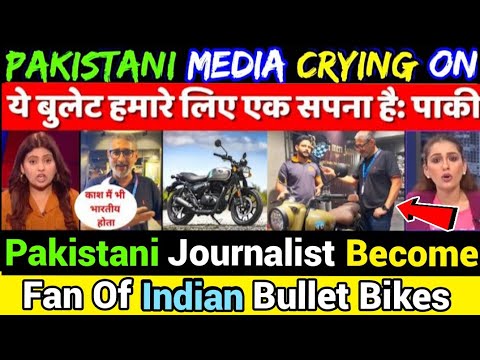 Pakistani Journalist Become Fan Of Indian Bullet Bikes | Pak Media On ...
