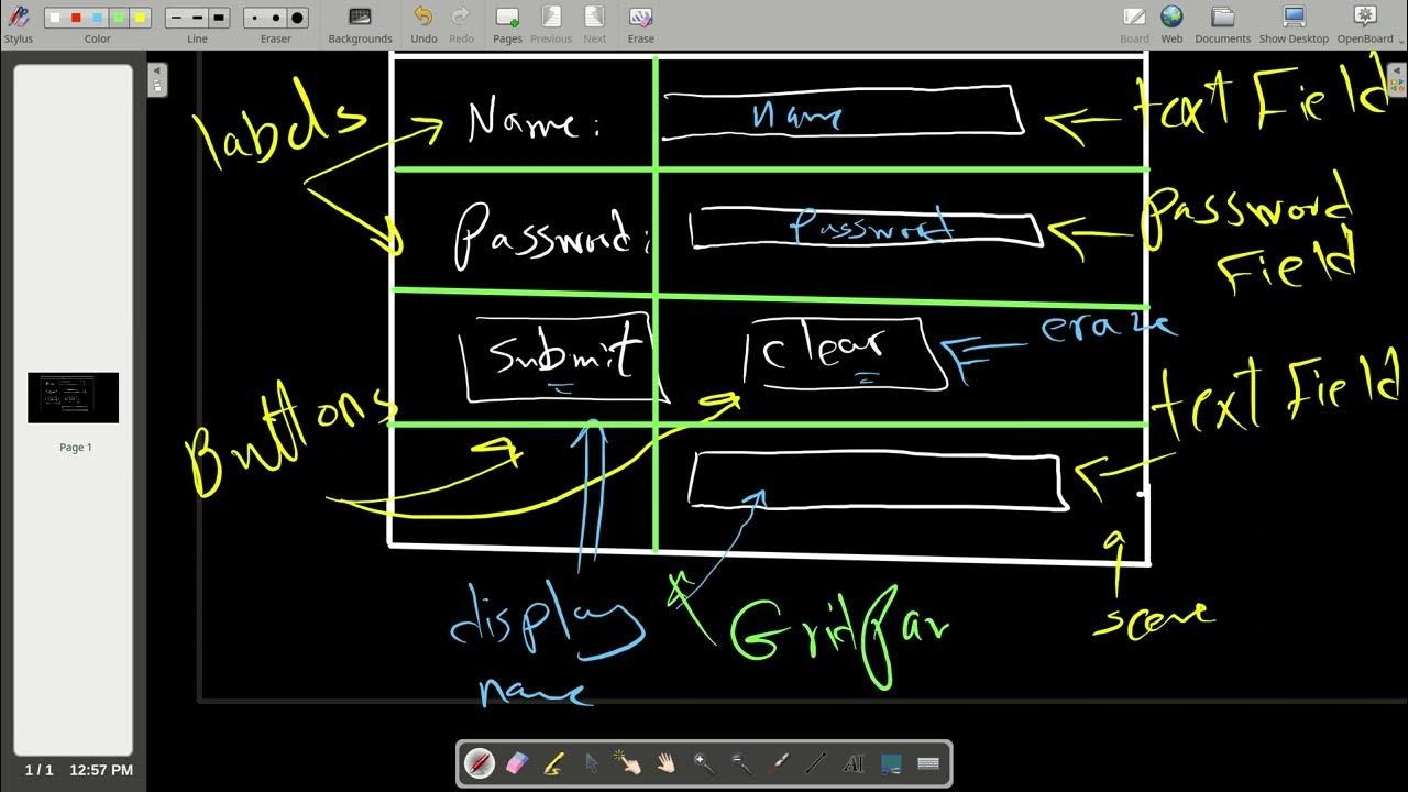 Sketching and Implementing UI with Actionable Controls - YouTube
