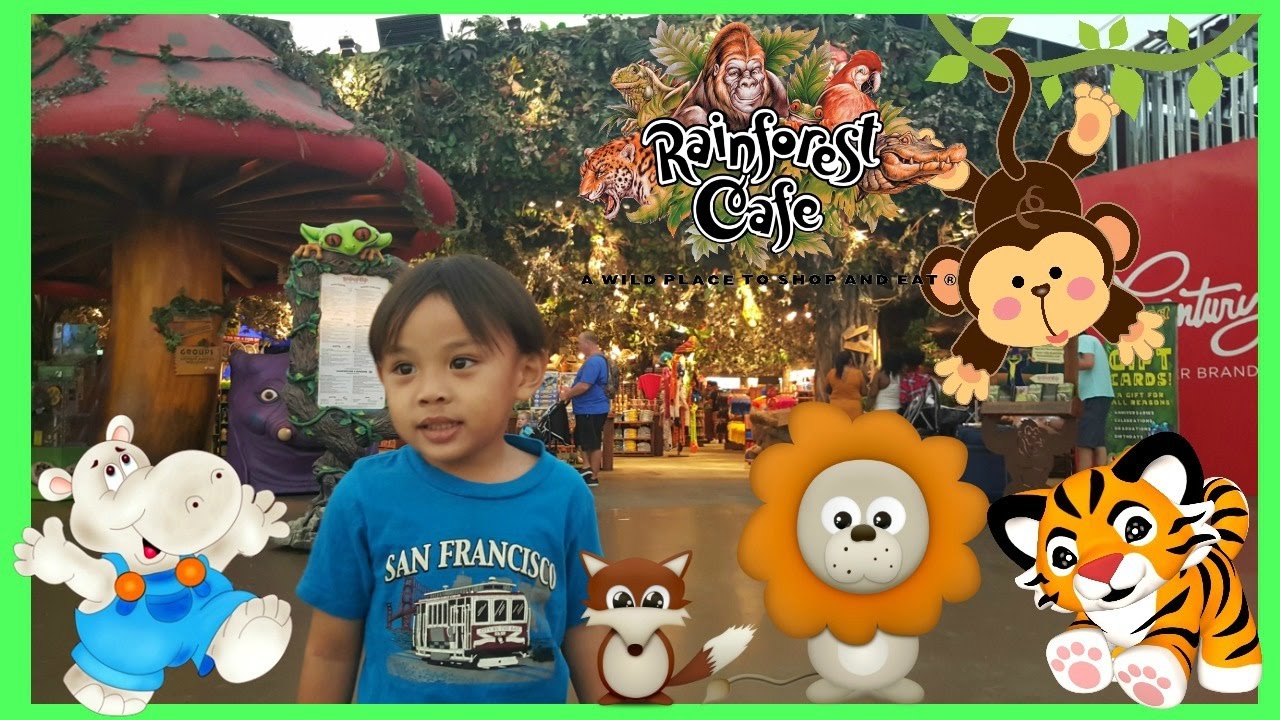 Rainforest Cafe - YouTube