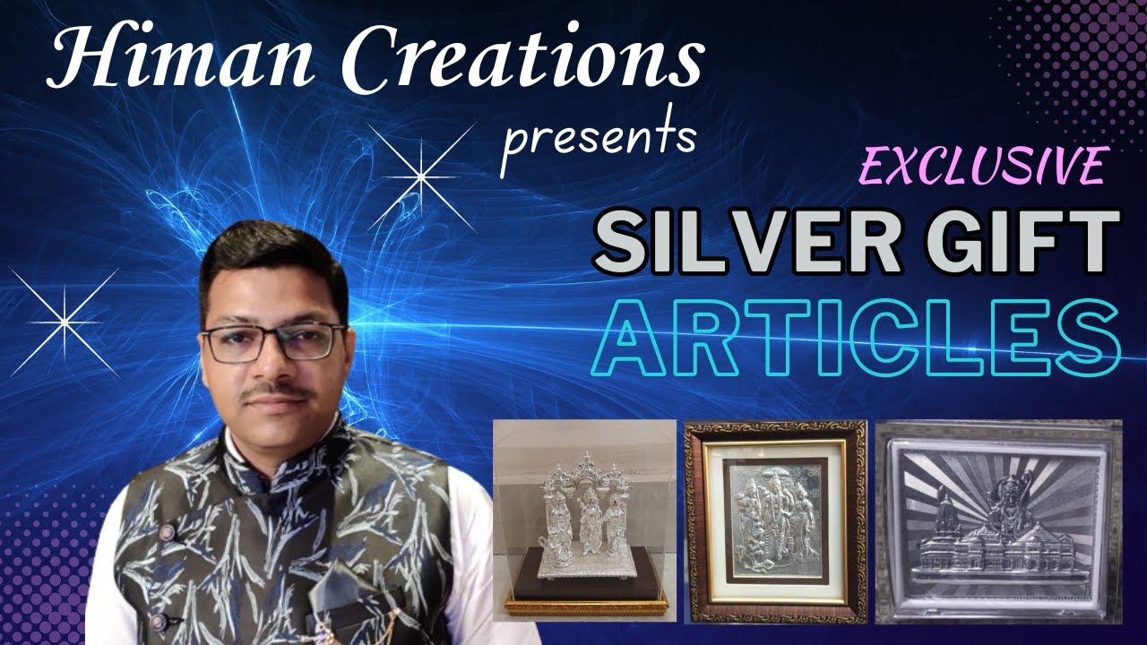 Himan Creations presents Exclusive Silver Gift Articles. - YouTube