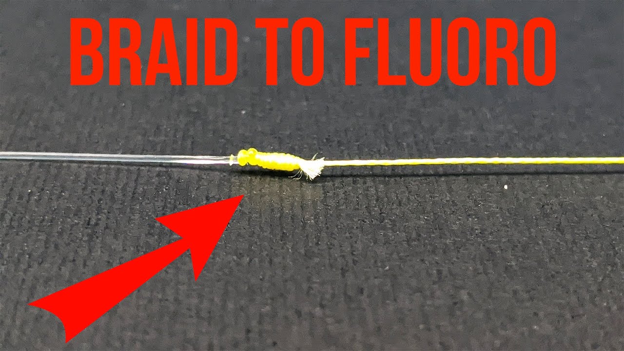 How To Tie The Strongest Braid To Fluorocarbon Leader Knot Youtube
