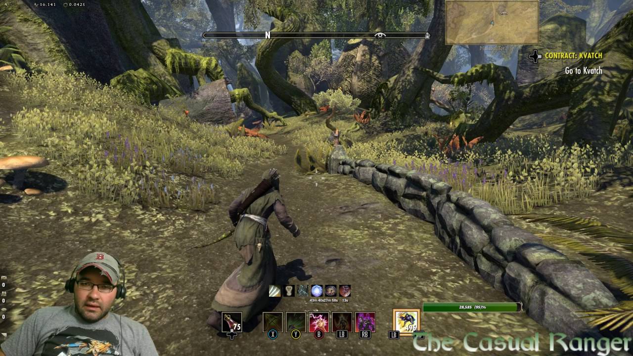 Gamepad play on a PC with Elder Scrolls Online - YouTube