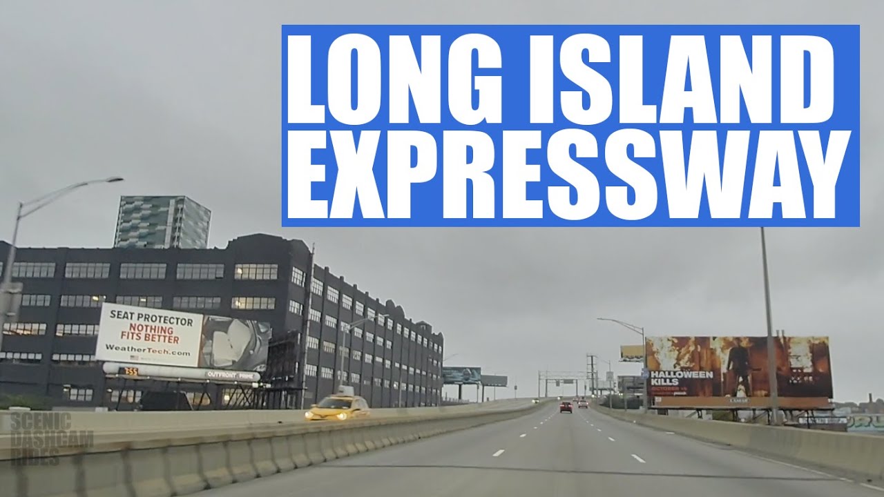Long Island Expressway drive: From Queens-Midtown Tunnel to Van Wyck ...