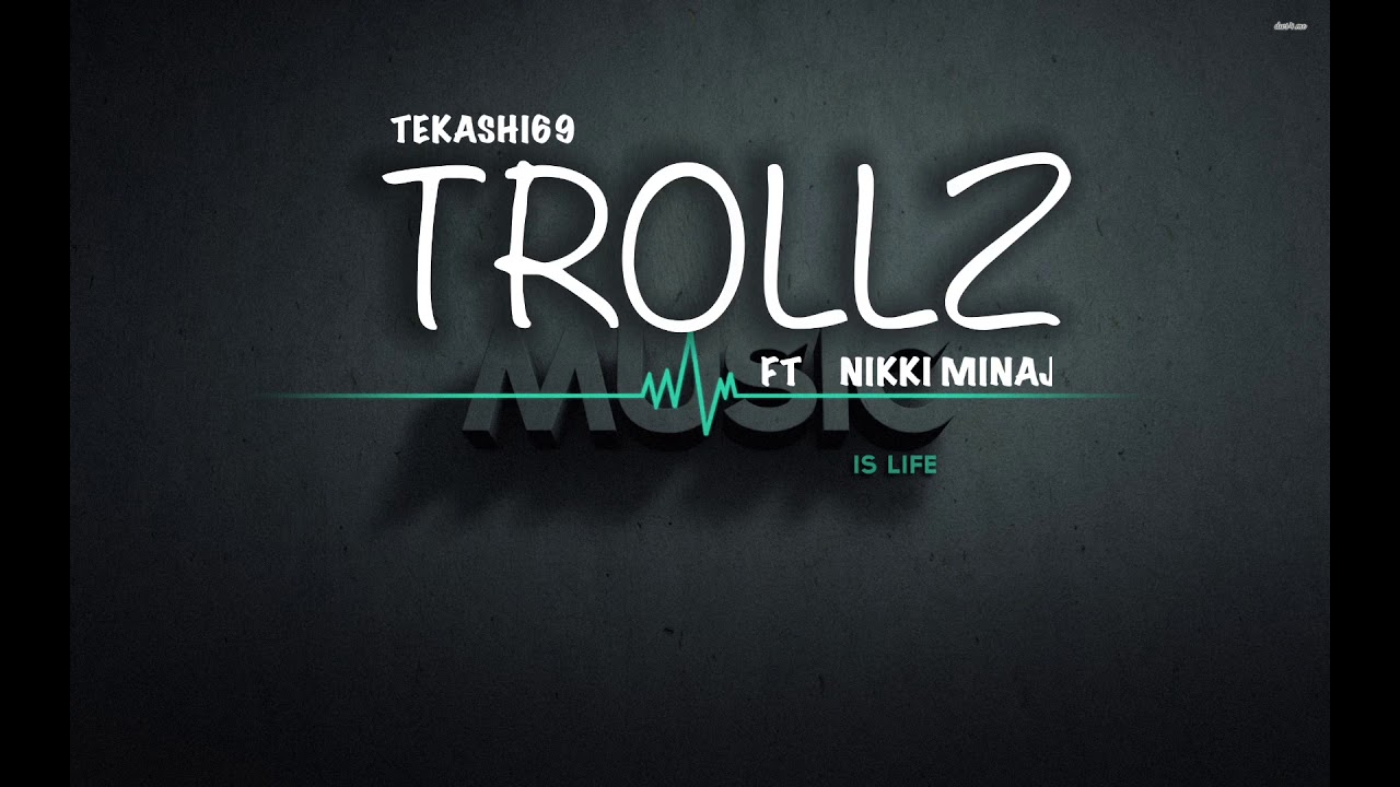 Trollz-6ix9ine & Nicki Minaj (lyric video) - YouTube