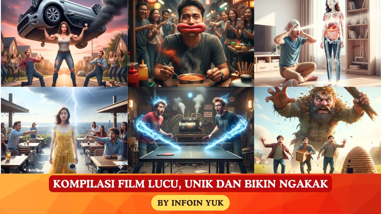 KOMPILASI FILM LUCU, SERU, UNIK DAN BIKIN NGAKAK BY @infoinyuk || PART ...