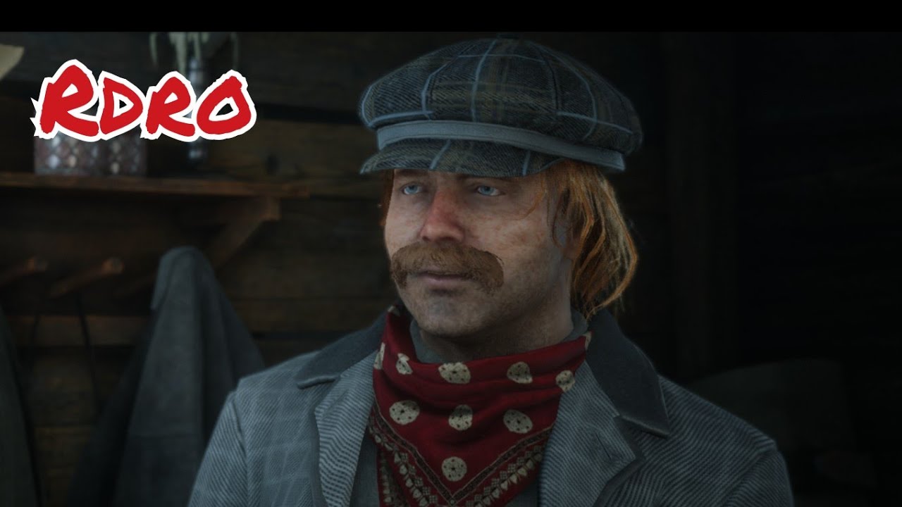 How to create an Irish Brawny Male Character Rdro - YouTube