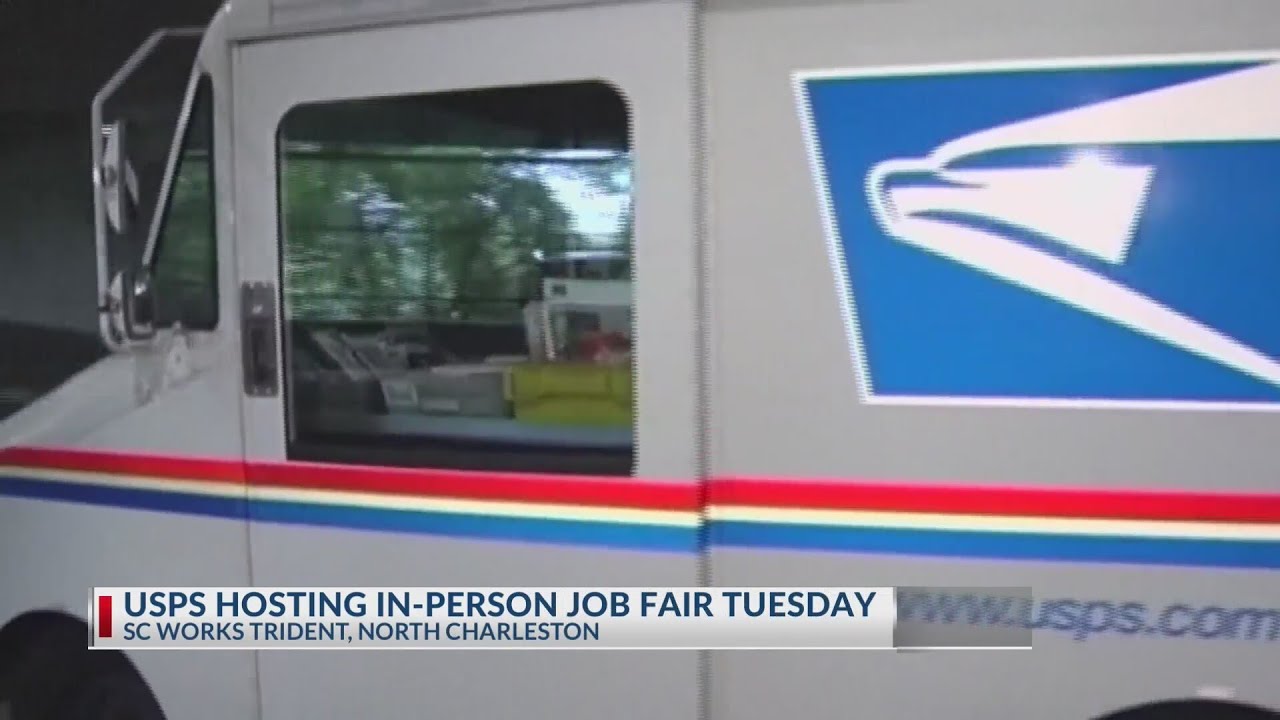 USPS hosting in-person job fair at SC Works Trident - YouTube