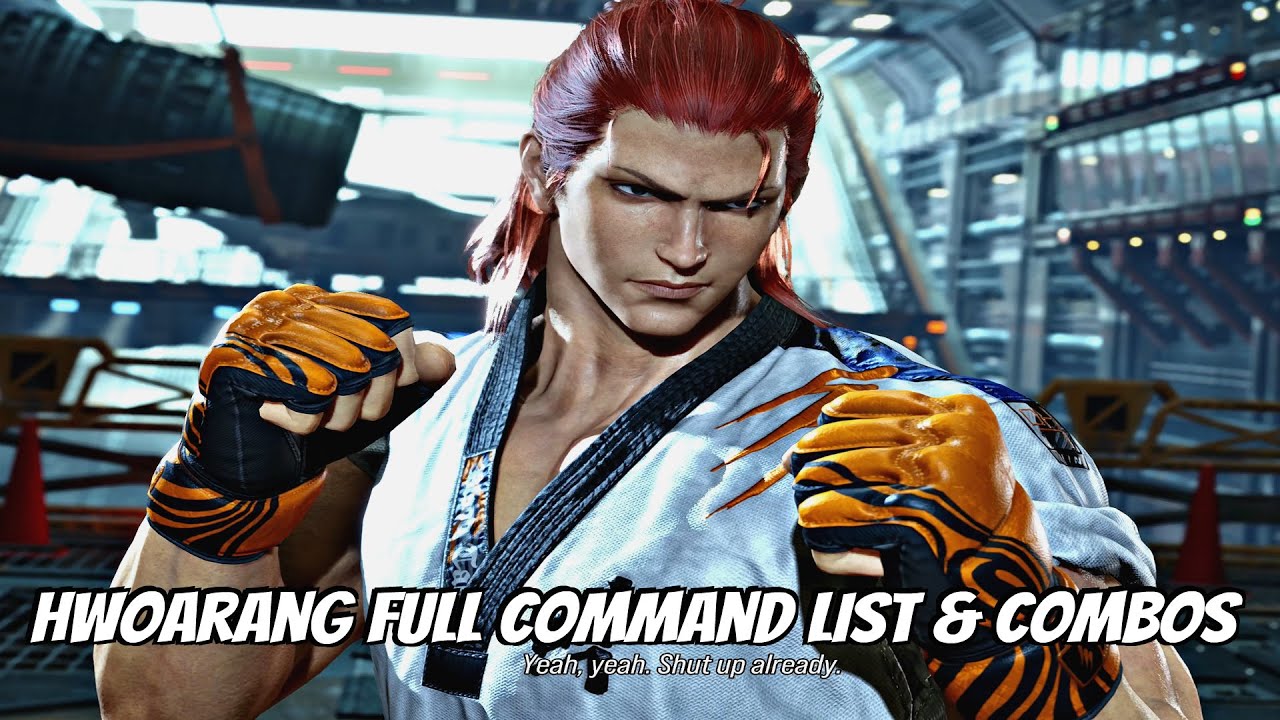 TEKKEN 8 HWOARANG Full Move List & Combos PS5 - YouTube