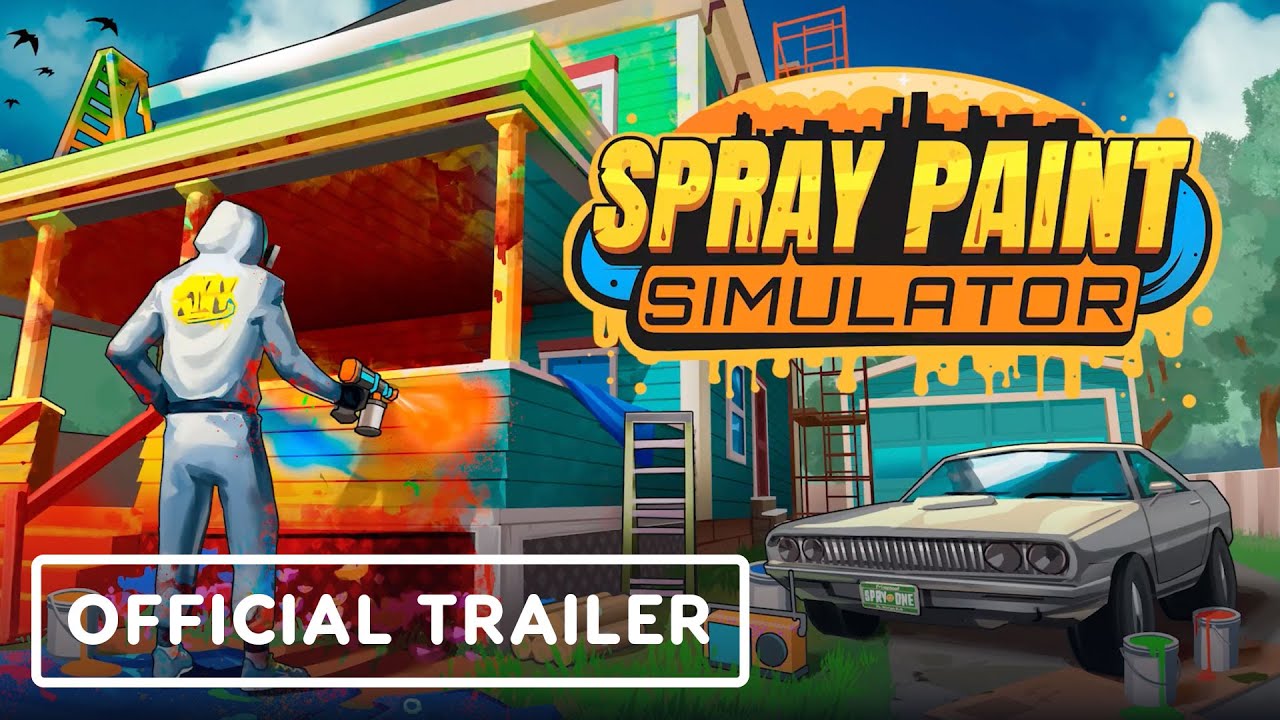 Spray Paint Simulator - Official Nintendo Switch Announcement Trailer ...