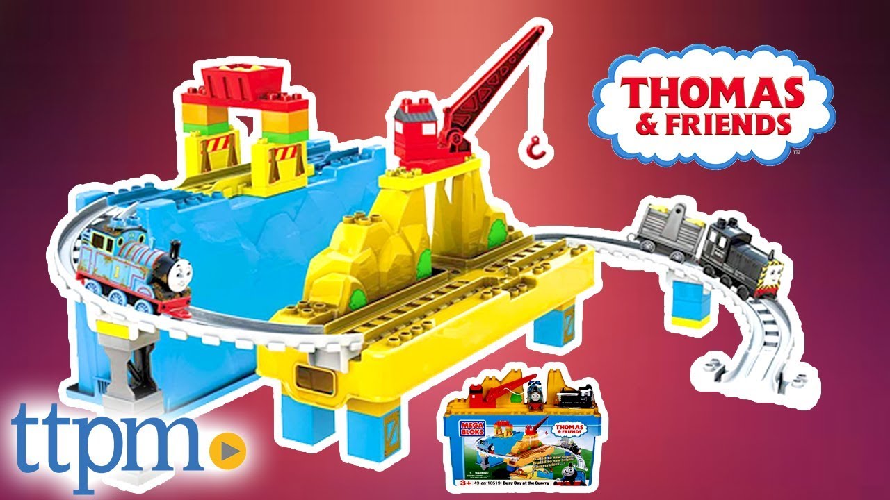 Thomas and Friends Building Sets from MEGA Brands - YouTube