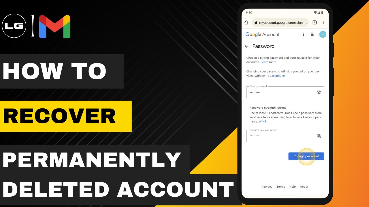 How To Recover A Permanently Deleted Gmail Account YouTube How To Recover A Permanently Deleted Gmail Account YouTube