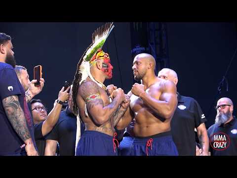 UFC Freedom 250: Alex Pereira vs Ciryl Gane Weigh-in Face Off