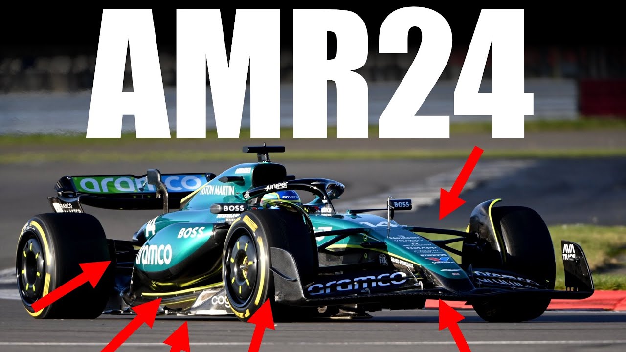 F1 2024 - Aston Martin AMR24 - FIRST LOOK - YouTube