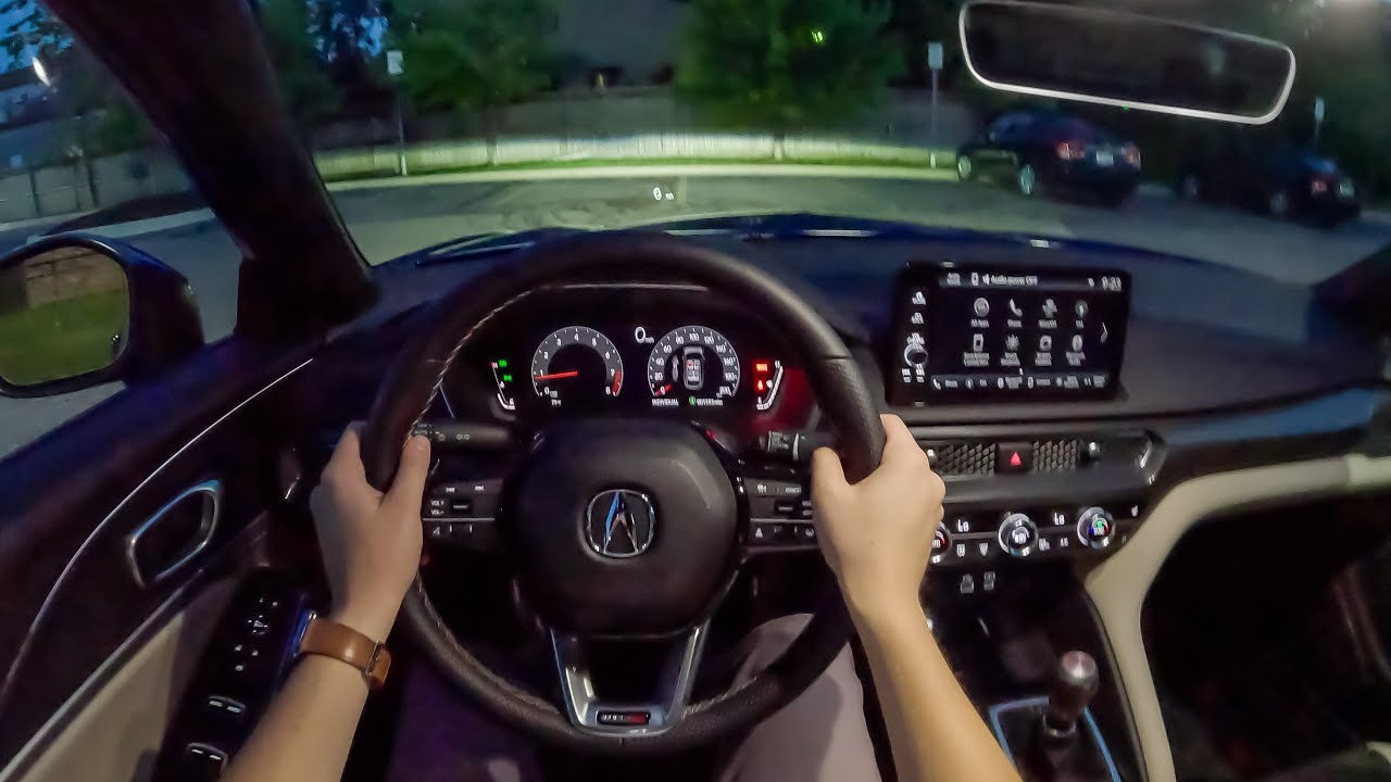 2024 Acura Integra Type-S - POV Night Drive (Binaural Audio) - YouTube