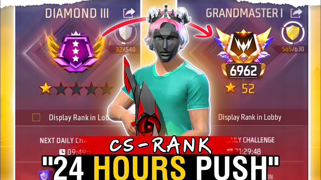 Cs-Rank : Grandmaster Push Season 33 | Cs Rank Gameplay 🔥🥵| Ep-1 # ...
