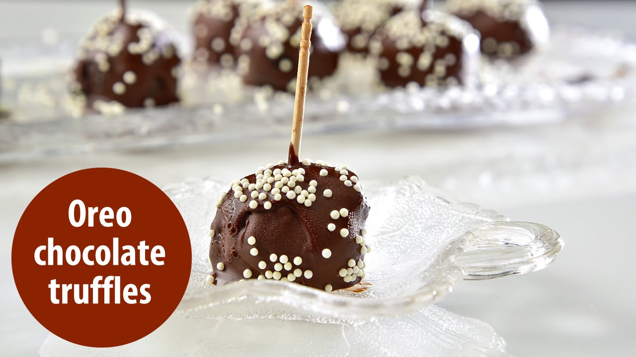 Oreo chocolate truffles | Kids' Cooking | Manorama Online - YouTube