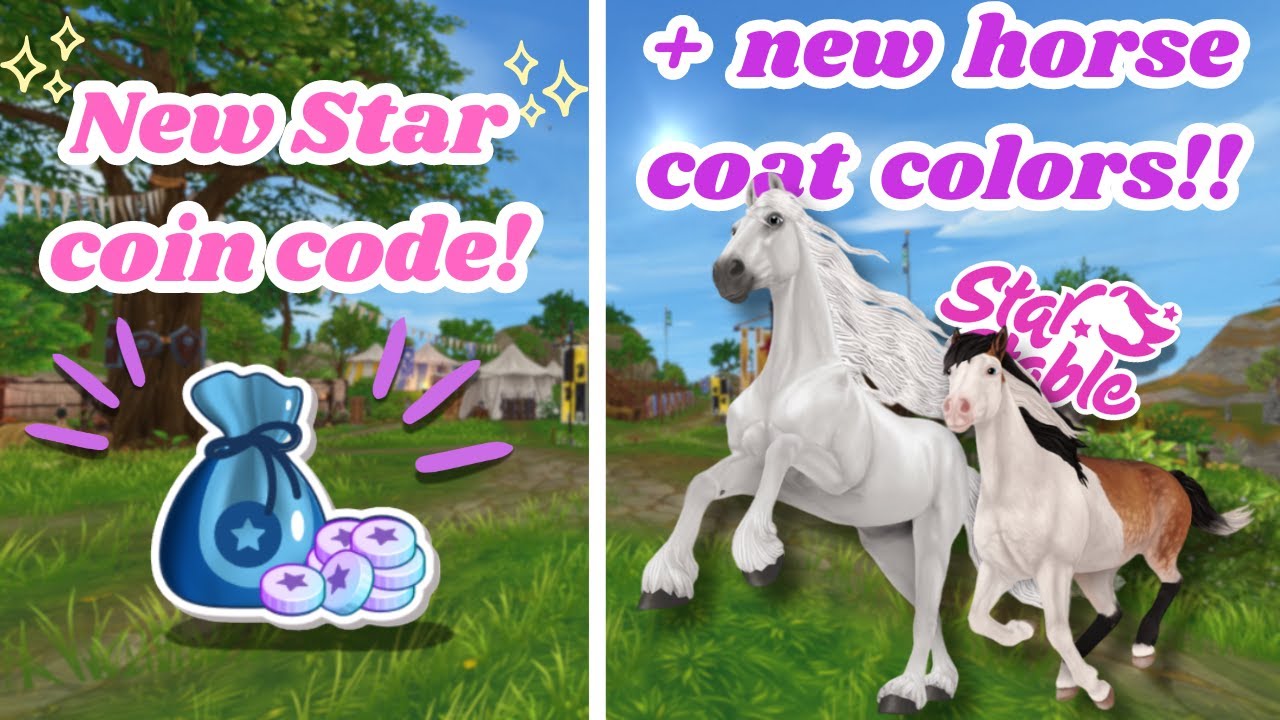 Finally a new Star Coin code! + Checking out the update || New Horse ...