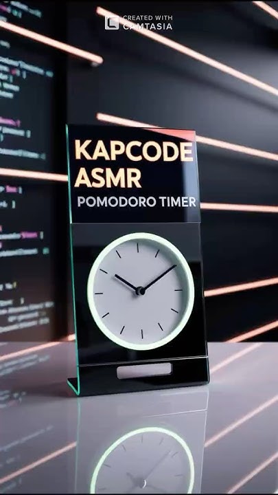 Pomodoro Timer | Html-Css-JavaScript | KapCode ASMR | No Talking Part-2 - YouTube