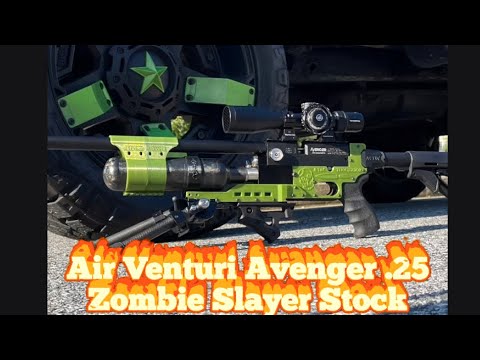 Air Venturi .25 Terminator zombie slayer - YouTube