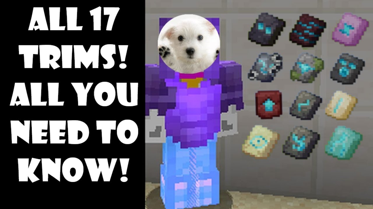 Armor trims Minecraft. Everything you need to know. - YouTube
