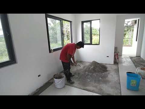 SEMI DRY PACK TILE SETTING IS DONE 👍 - YouTube