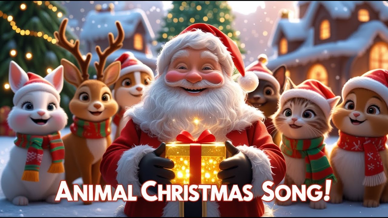 🎄 Santa’s Merry Animal Christmas 🎄 - YouTube