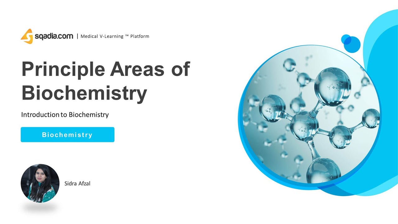 Introduction to Biochemistry | Principle Areas of Biochemistry ...