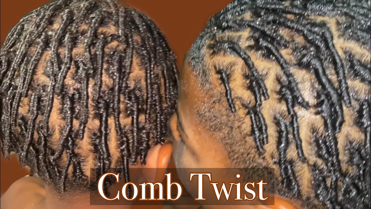 How To: Quick & Easy Comb Twist Style - YouTube