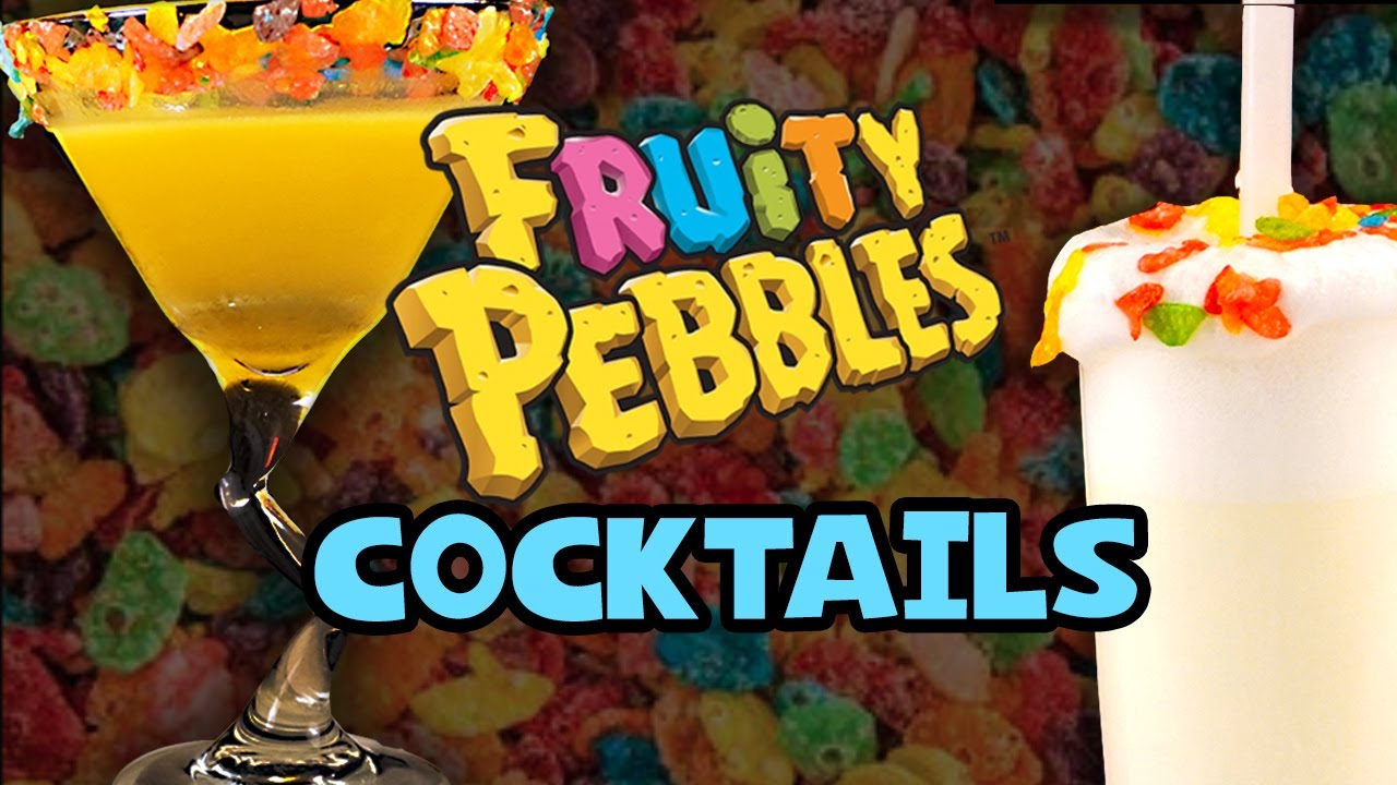 Fruity Pebbles Cocktails with Junction 35 Bam Bam Vodka - YouTube