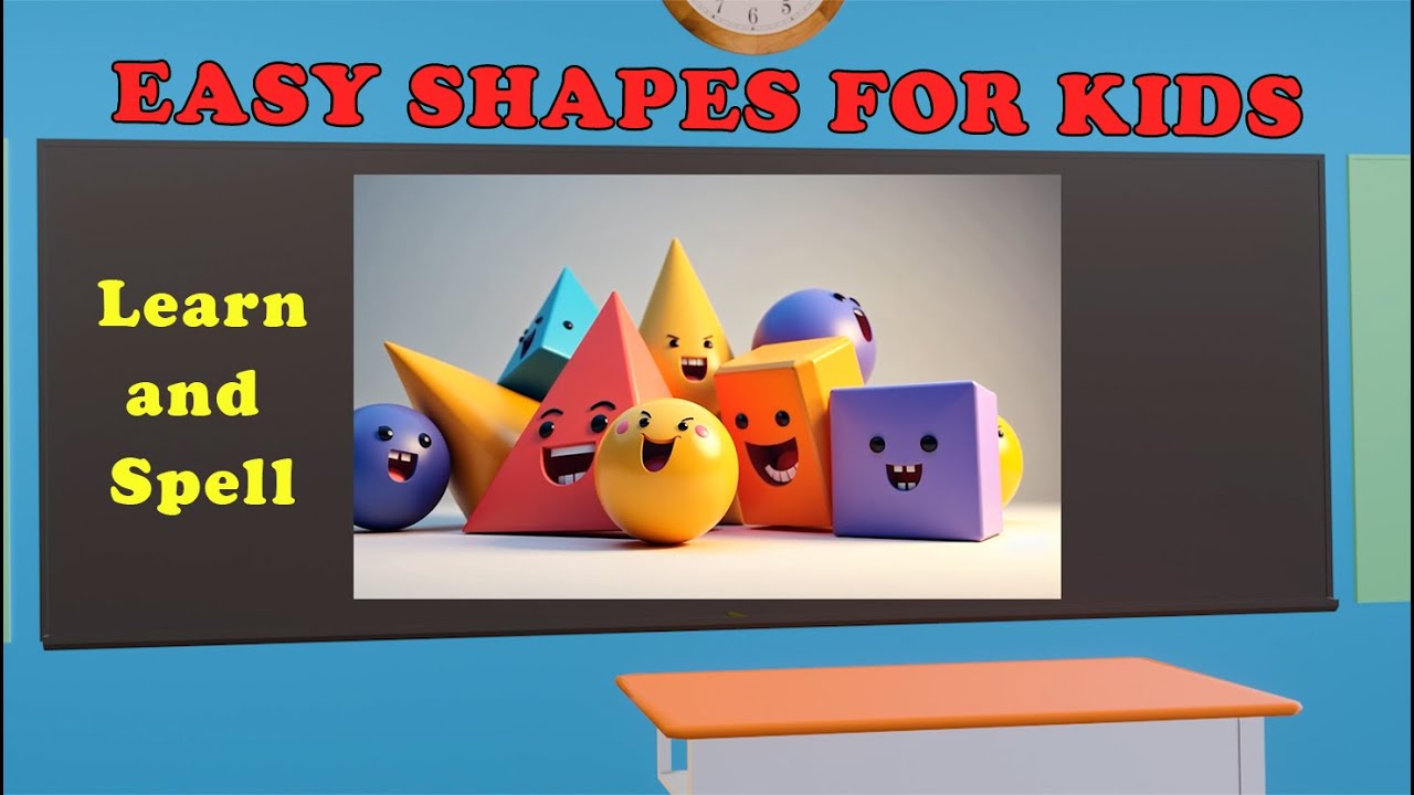 Shapes Fun for Kids l Learn and Spell l Educational Fun Learning for ...