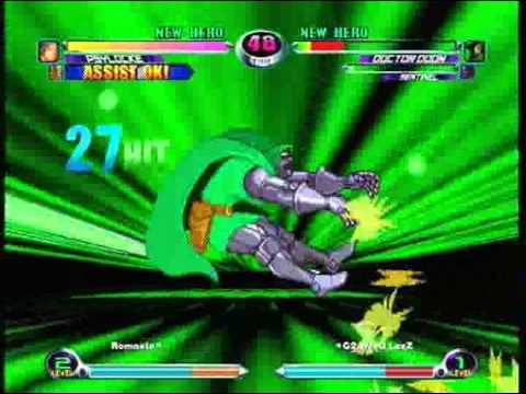MvC2: Storm - Lightning Attack crossup - YouTube