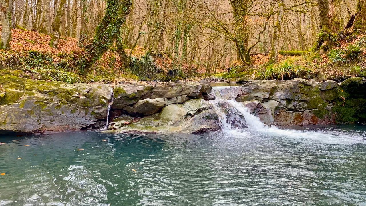 Relaxing Sound Of A Mountain River. 8 Hours of Nature Video in 4K for ...
