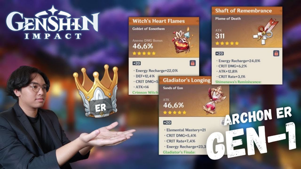 🔴 LIVE Pemilu Kandidat Archon ENERGY RECHARGE Generasi Pertama ...