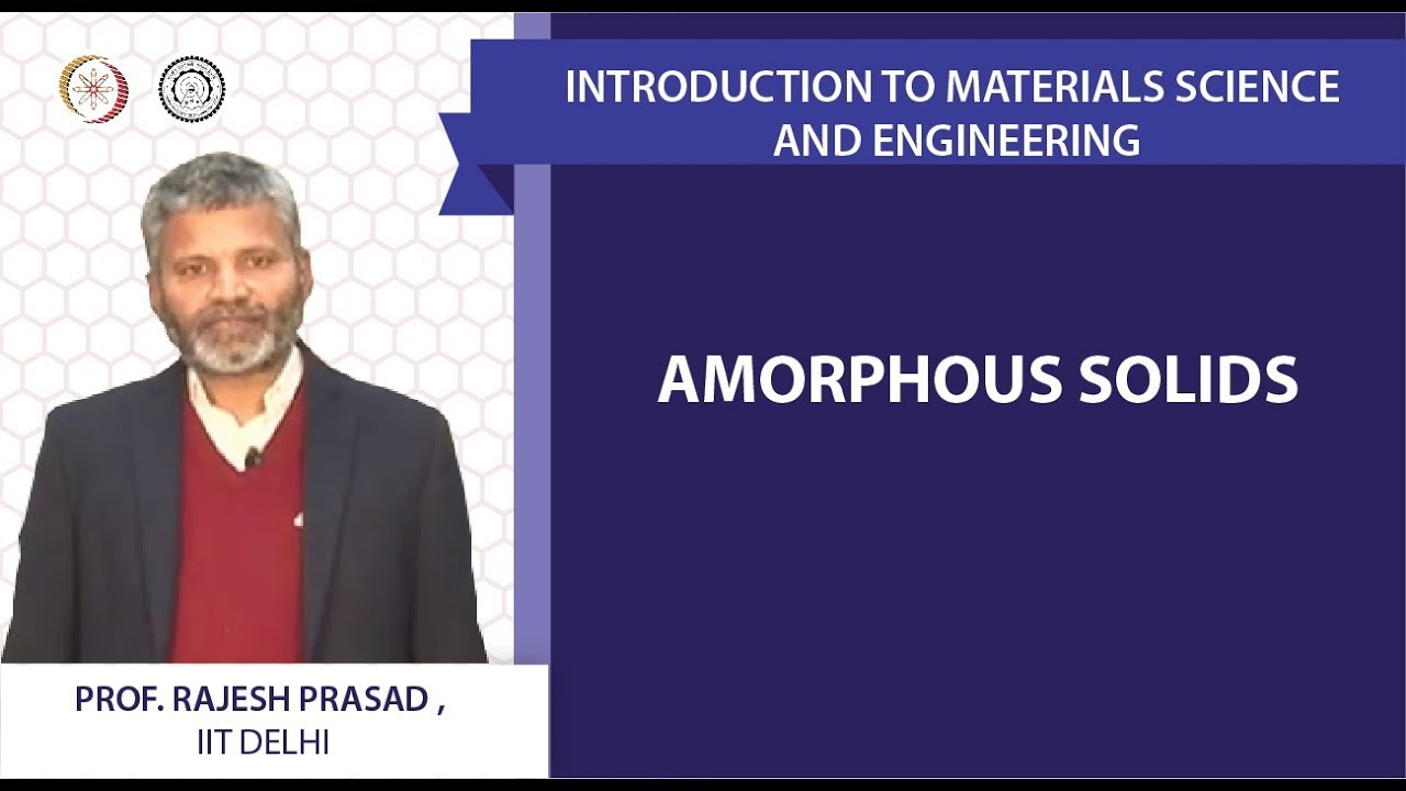 Amorphous Solids - YouTube