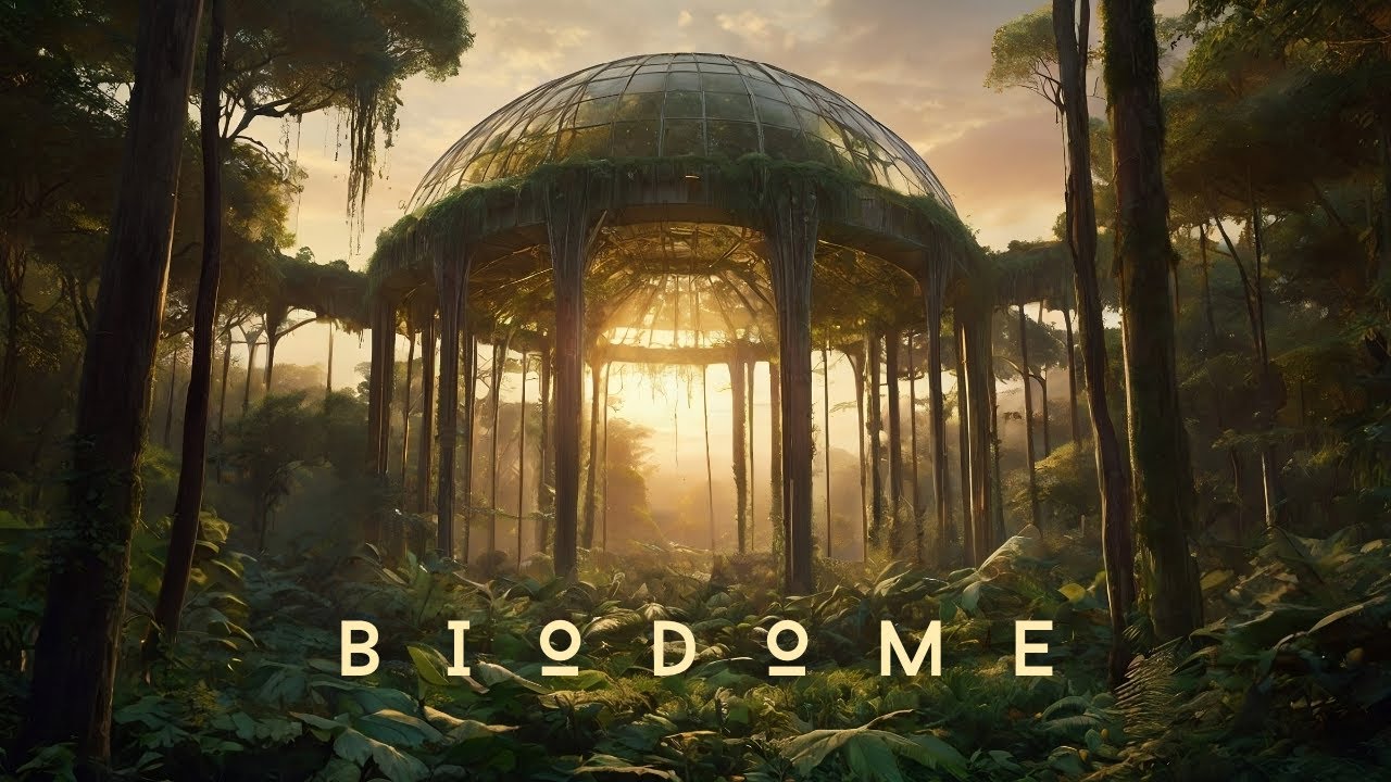 BIODOME // 034 Serene Sci-Fi Art & Calm Ambient Soundscape (1 Hour ...