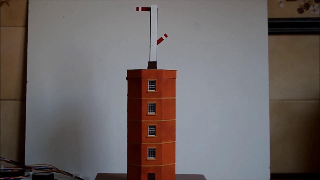 Model Semaphore tower - YouTube
