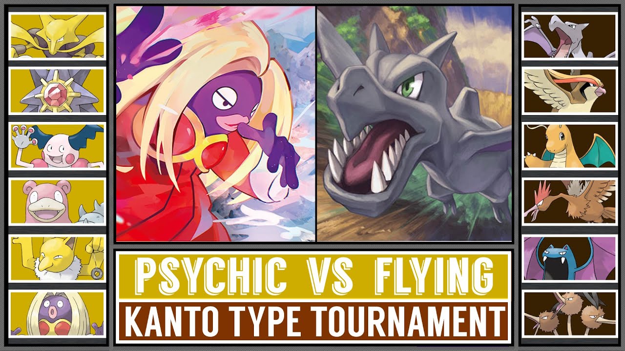 Quarterfinal: PSYCHIC vs FLYING | Pokémon Let's Go Type Tournament ...