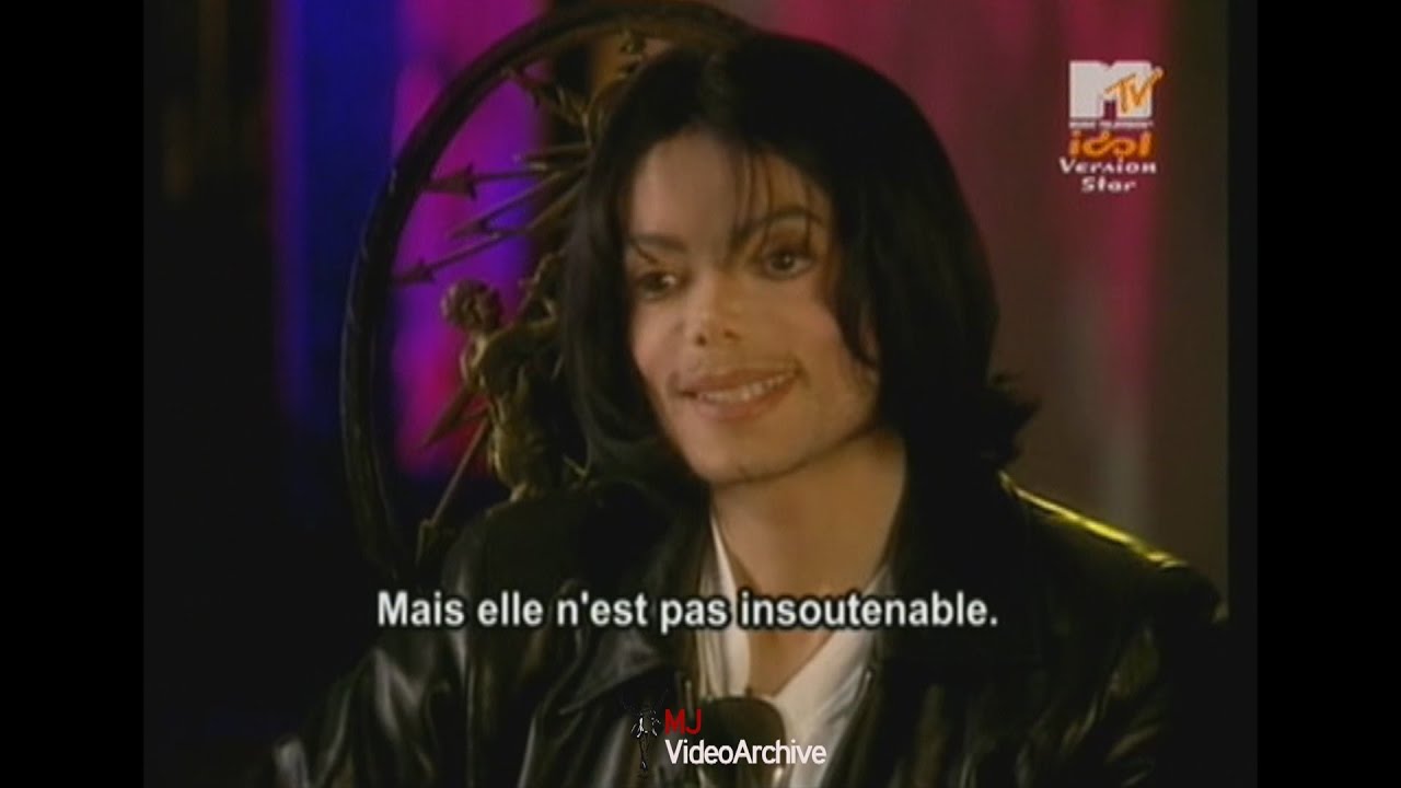 Michael Jackson 1999 Mtv interview Highlight French Subtitle 99.8.12 ...