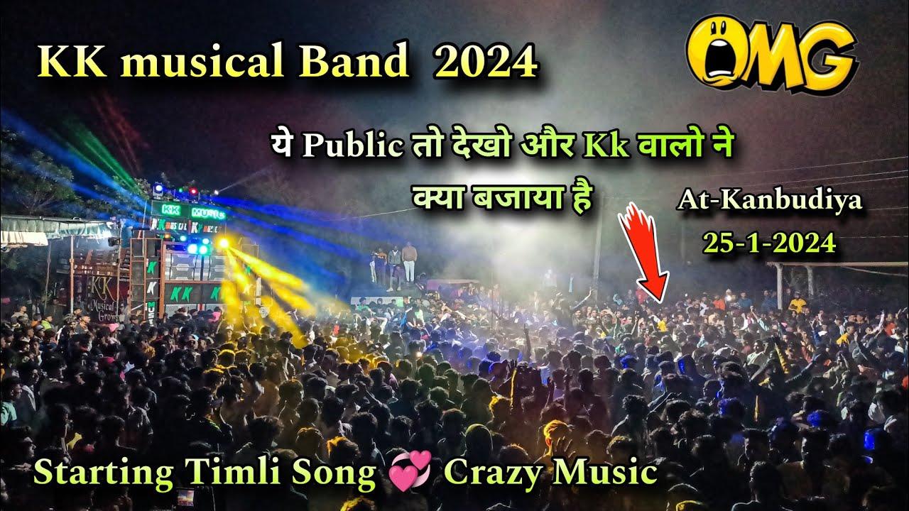 kk musical band 2024 / ये Public तो देखो और Kk वालो ने क्या बजाया है At ...