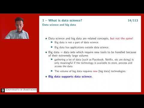 Introduction to data science - Lecture 1 - Part 2 - YouTube