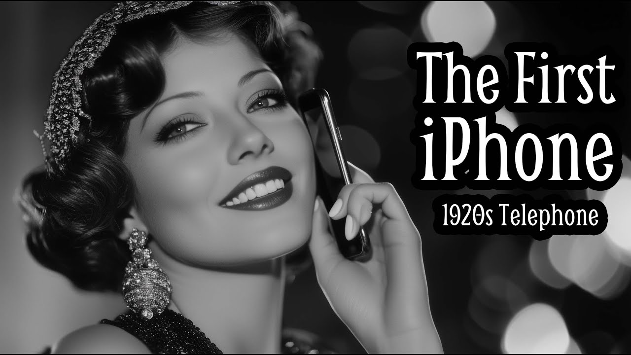 The Very First iPhone - Launched in the 1920s | Journey Back in Time AI ...