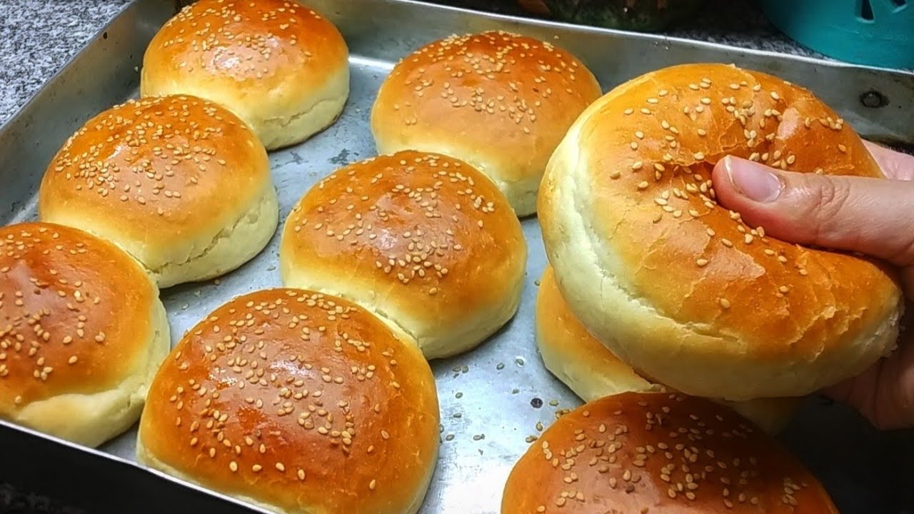 Bun bread ️ made with flour and water only ️Very fast and easy 👌 - YouTube