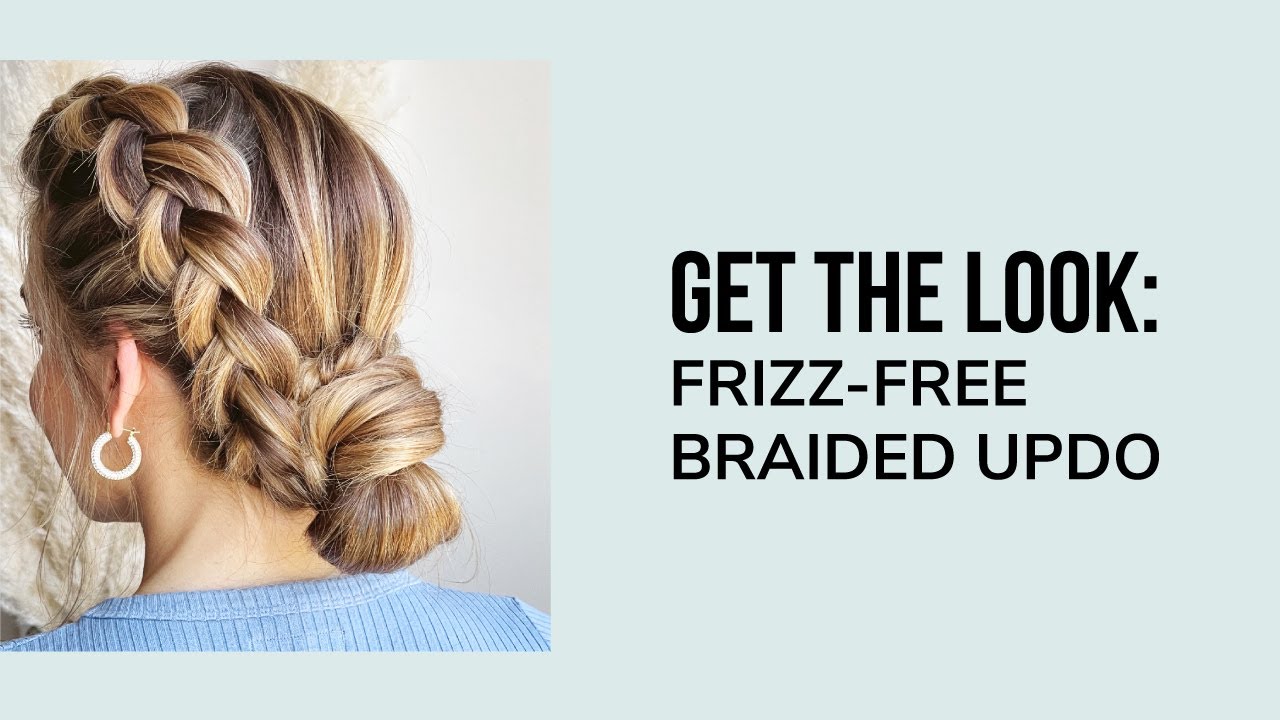 Easy Soft Braided Updo | Easy DIY Braids - YouTube