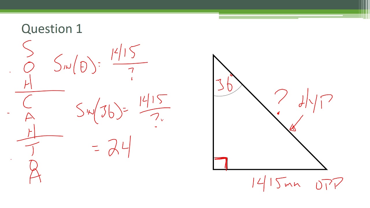 Pipefitting Ninja - Trigonometry - YouTube