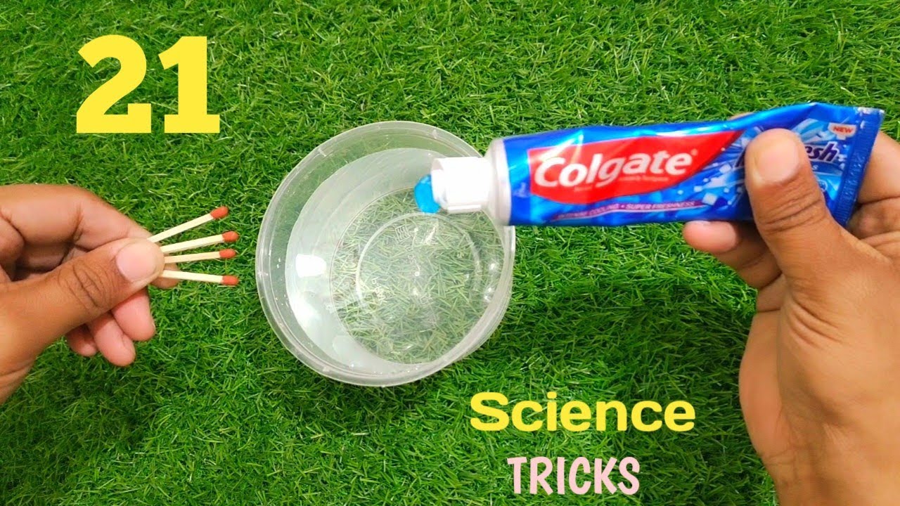 Easy Science Experiments to do at Home|Mind-Blowing Science Tricks with ...