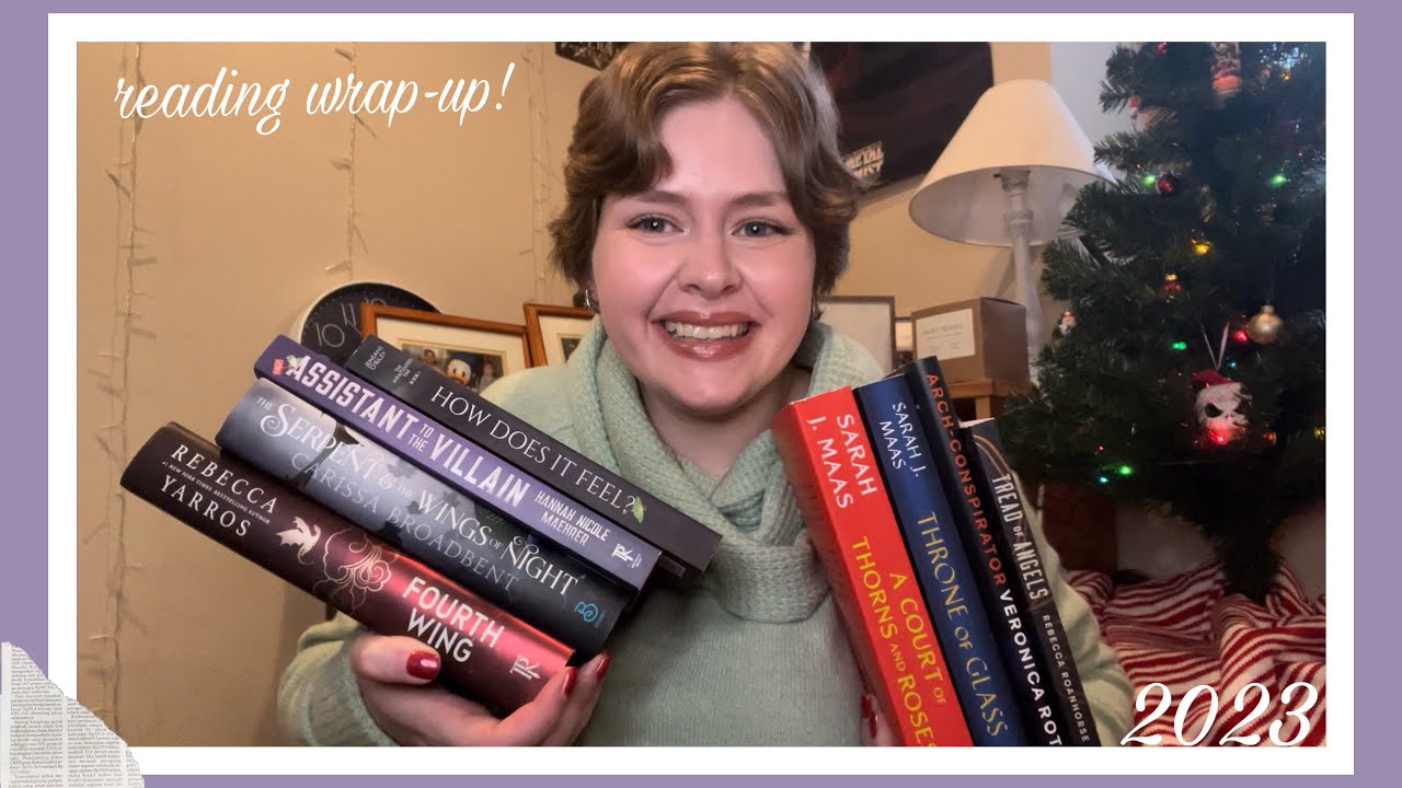 2023 reading wrap-up (I read 34 books!) - YouTube